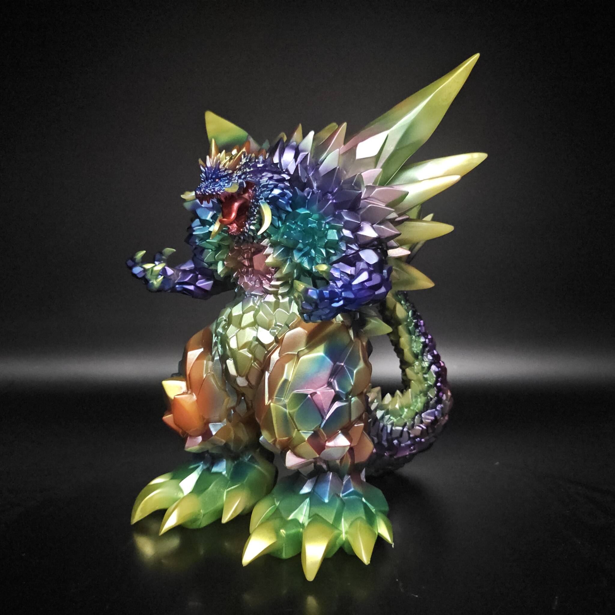 Crystalah #36 Colourway: Refraction Super Glow! | Akametenshi
