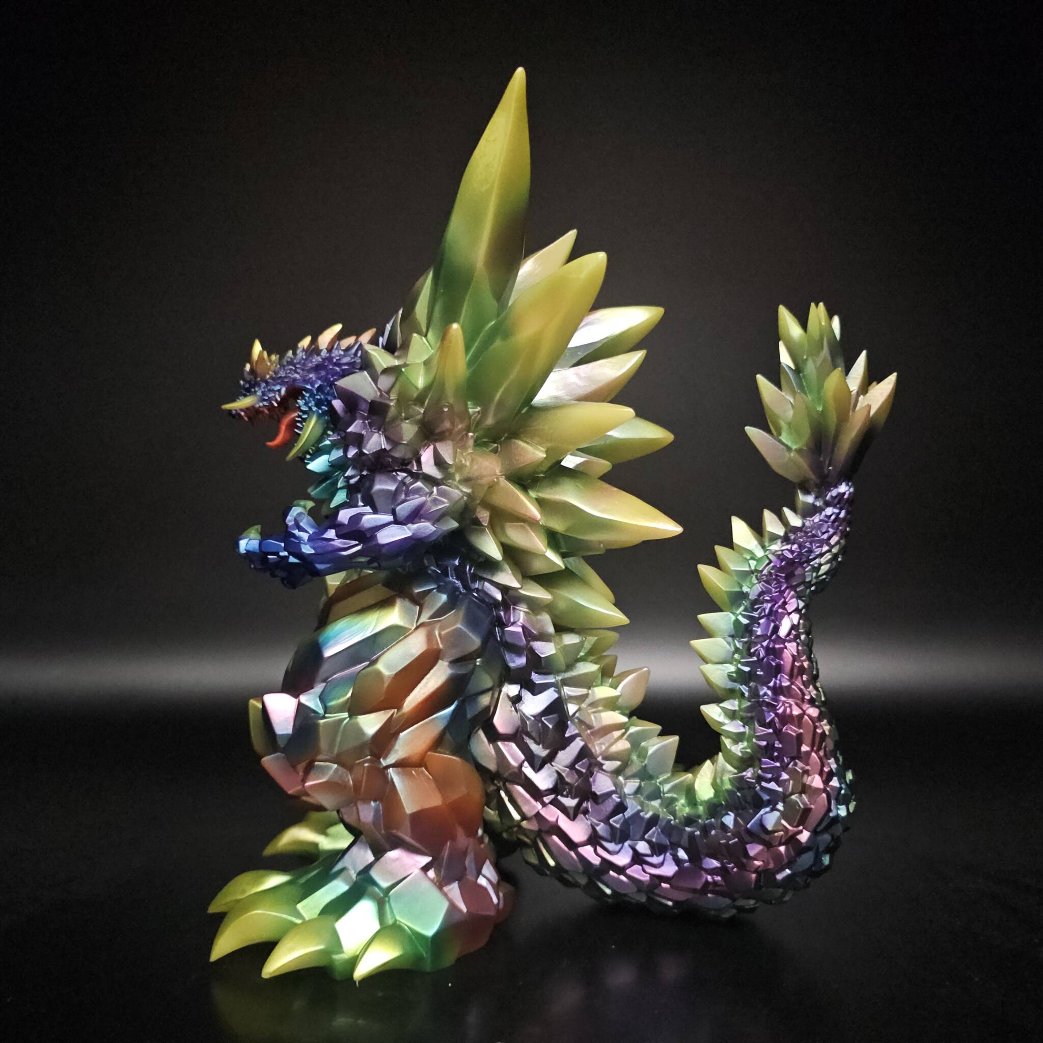 Crystalah #36 Colourway: Refraction Super Glow! | Akametenshi