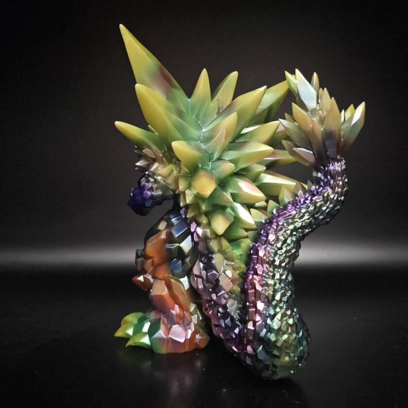 Crystalah #36 Colourway: Refraction Super Glow! | Akametenshi